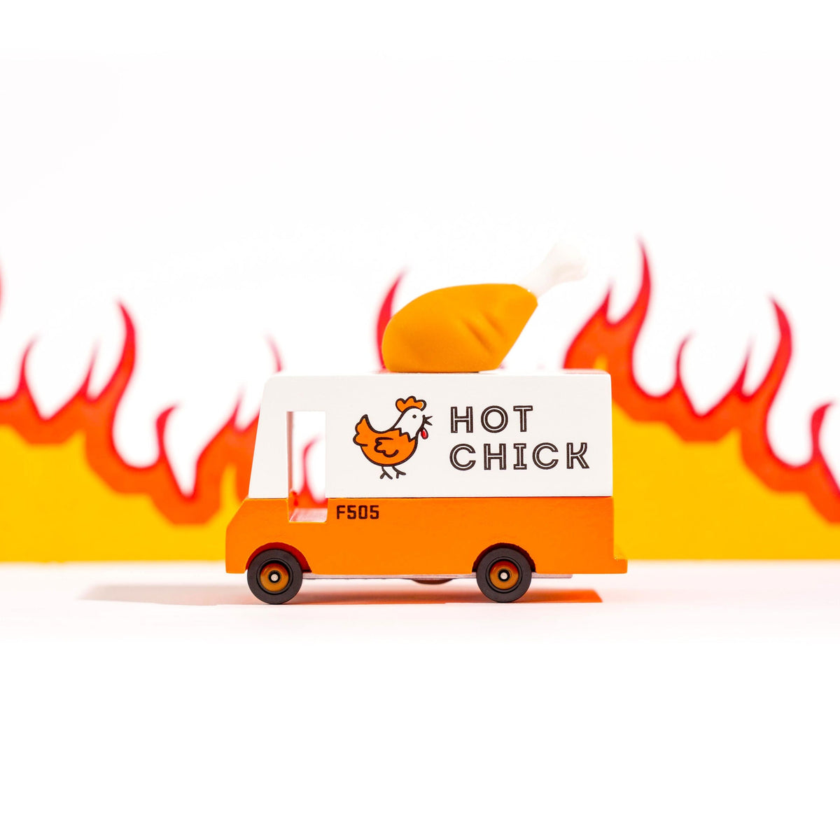 Fried Chicken Van– tiny buttons